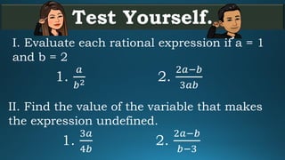 Illustrating Rational Algebraic Expressions | PDF