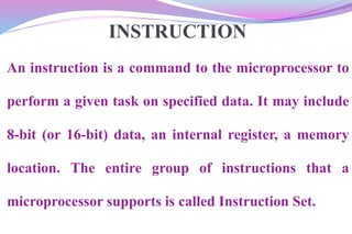 instruction format and addressing modes | PPTX
