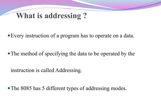 instruction format and addressing modes | PPTX