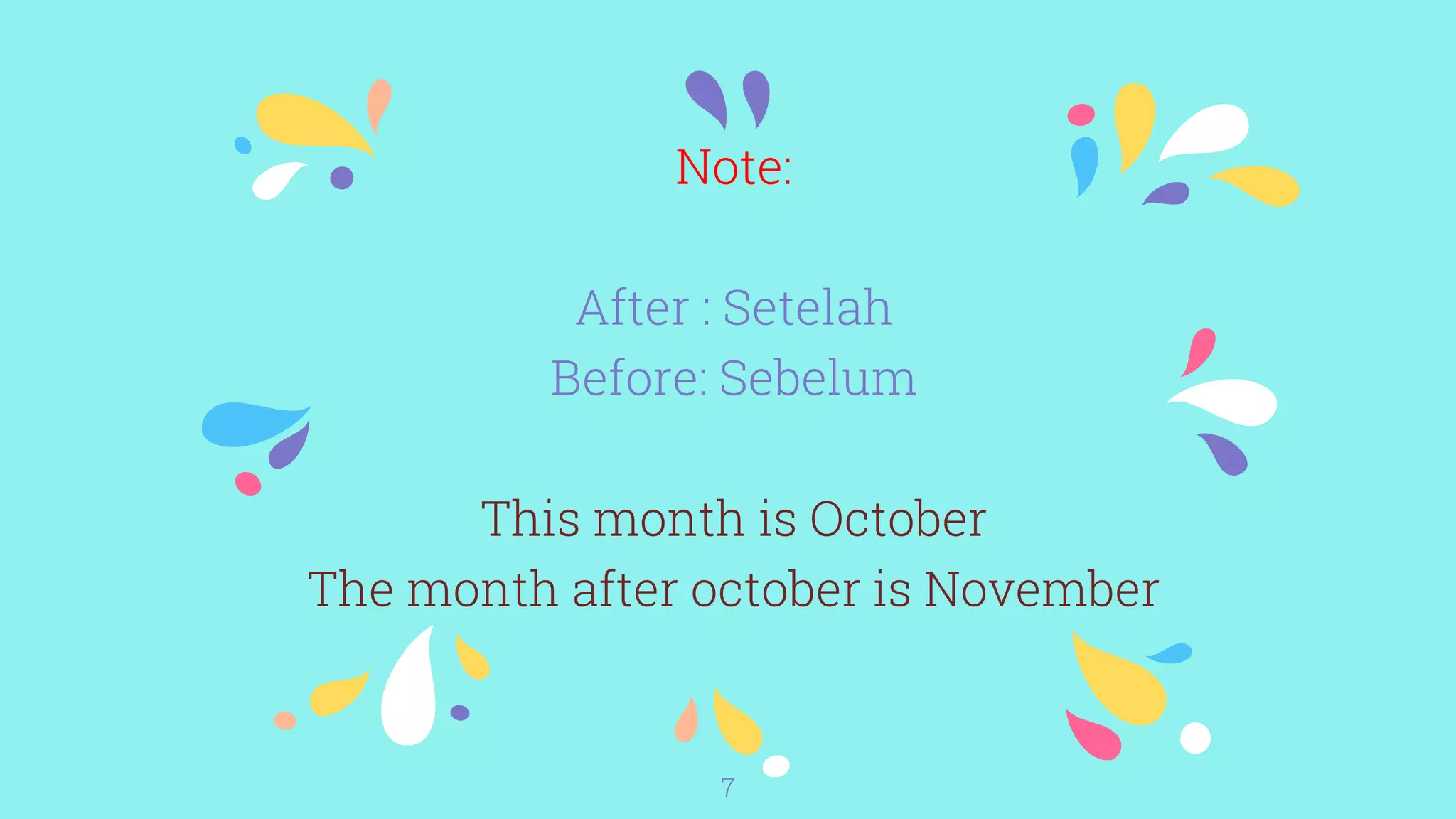 Days and Months | PPTX