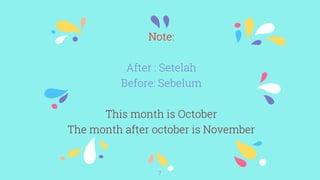 Days and Months | PPTX