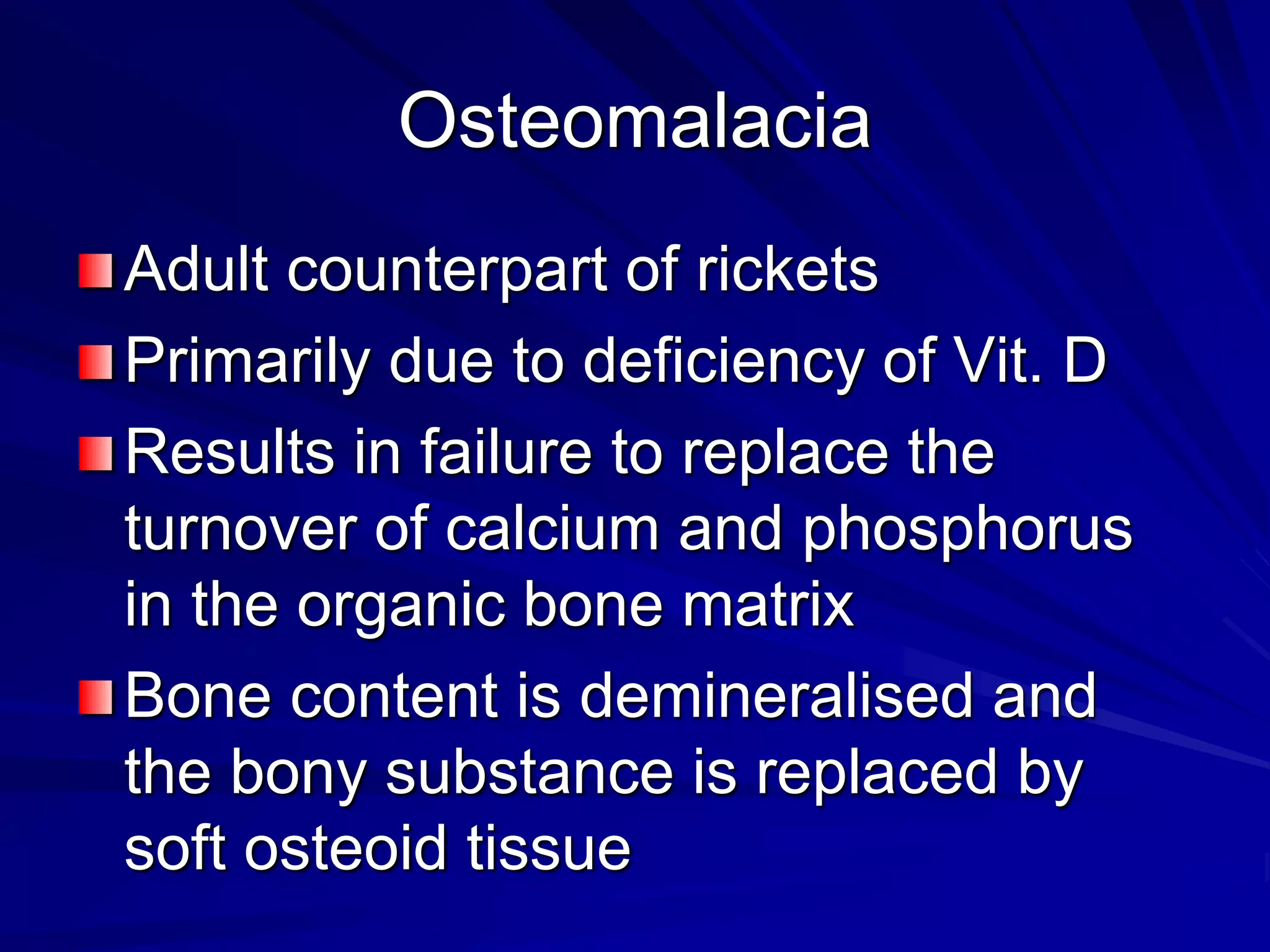 Rickets and osteomalacia | PPT
