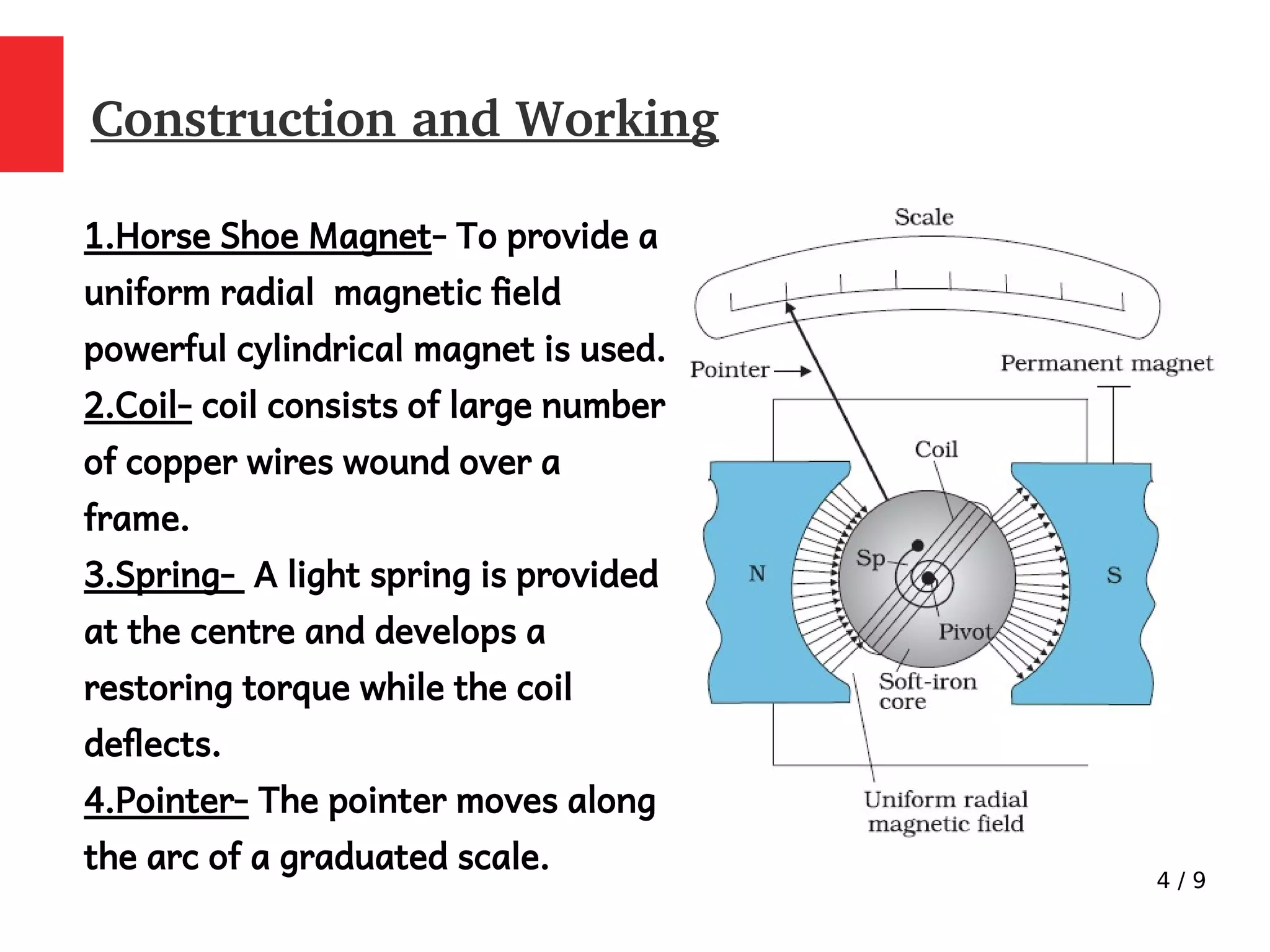 Moving coil galvanometer | PDF