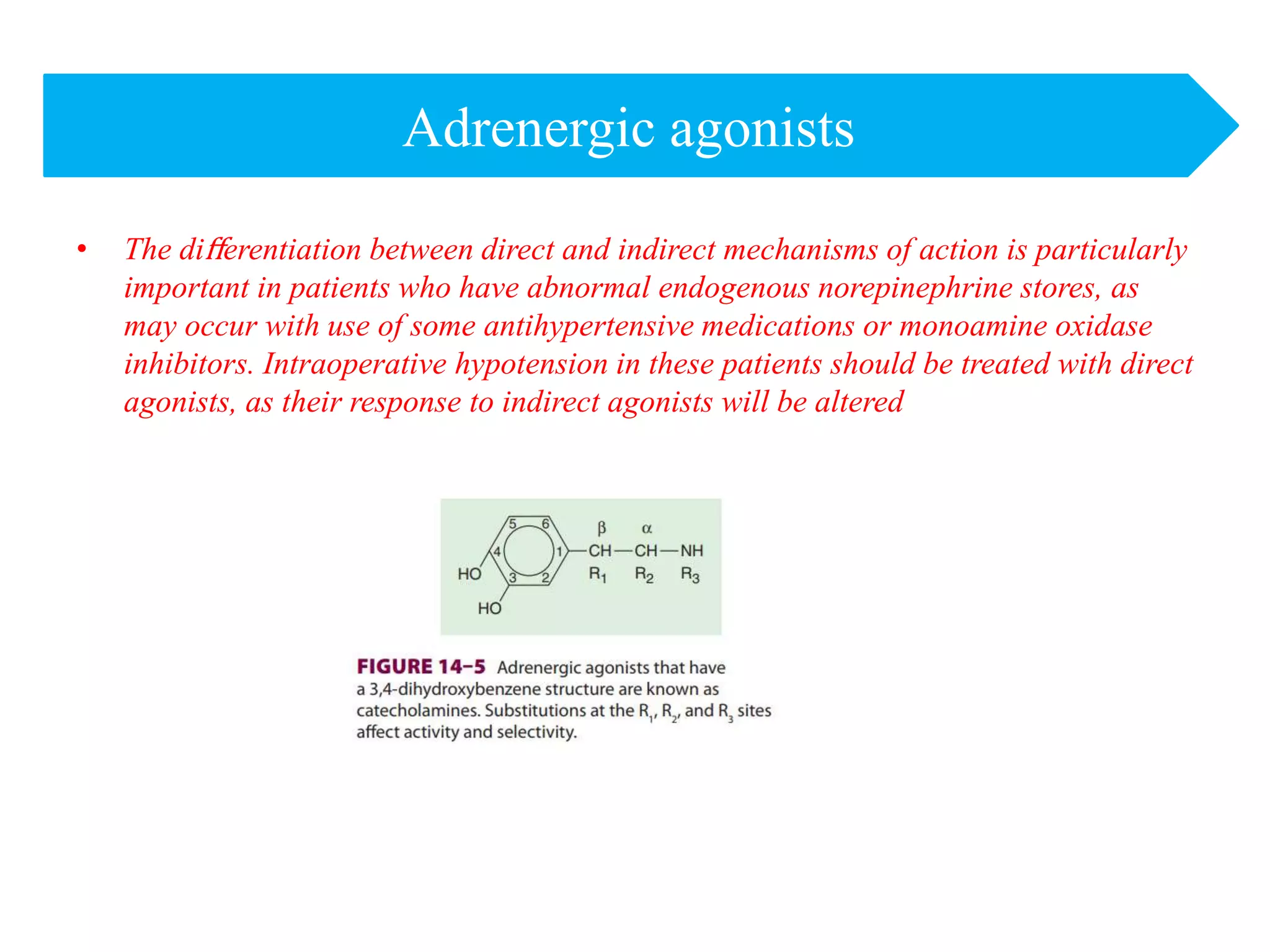 Adrenergic agonist & antagonist | PPTX