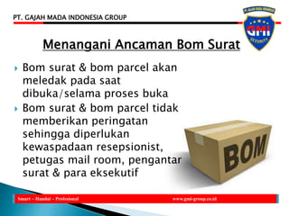 GMI GROUP - ANCAMAN BOM | PPTX
