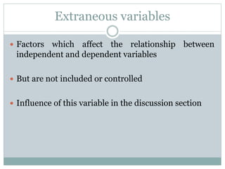 Stating the Research Problem | PPTX