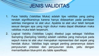 VALIDITAS DAN RELIABILITA INSTRUMEN | PDF