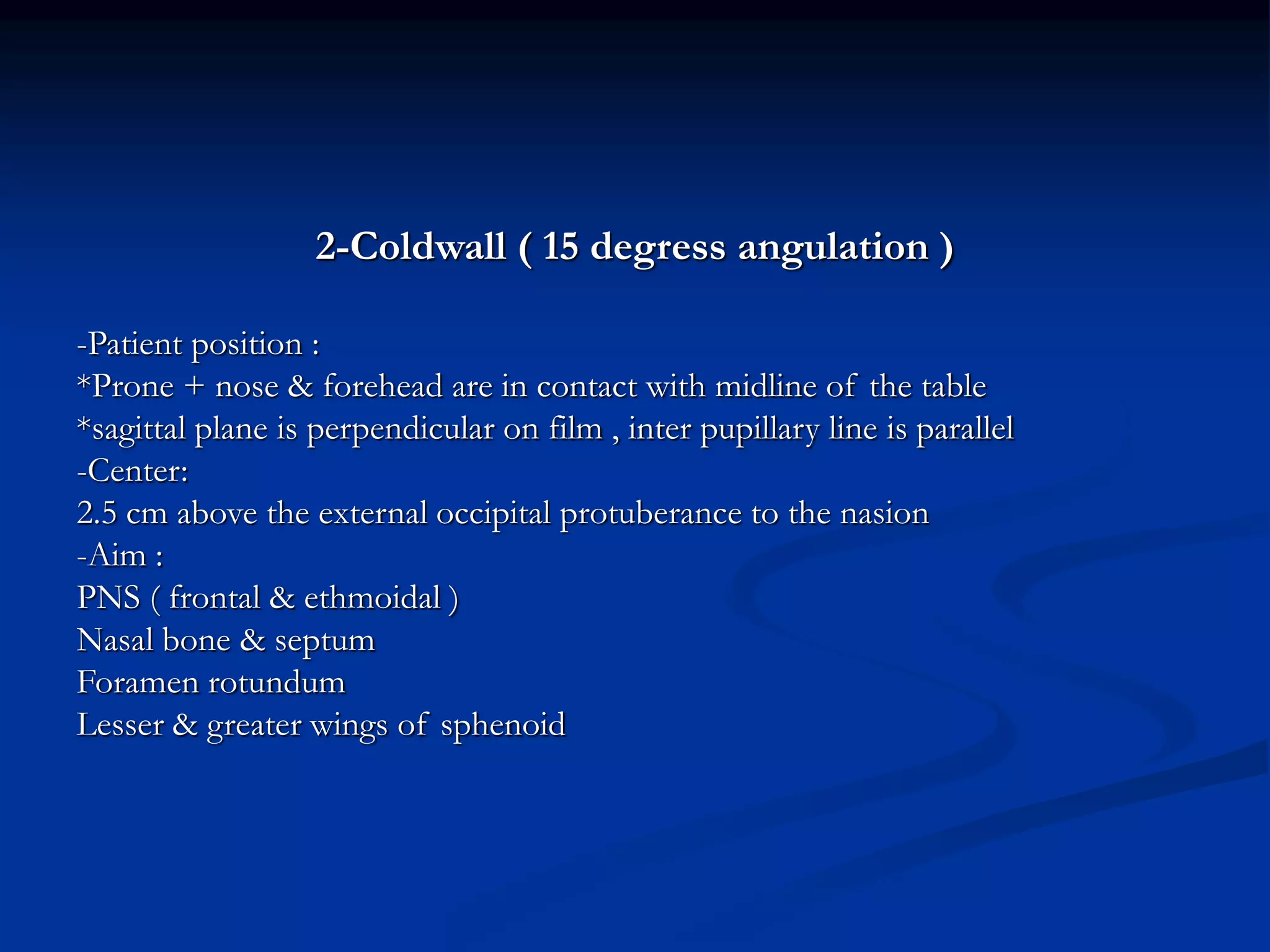 Skull positions for radiologists | PPT
