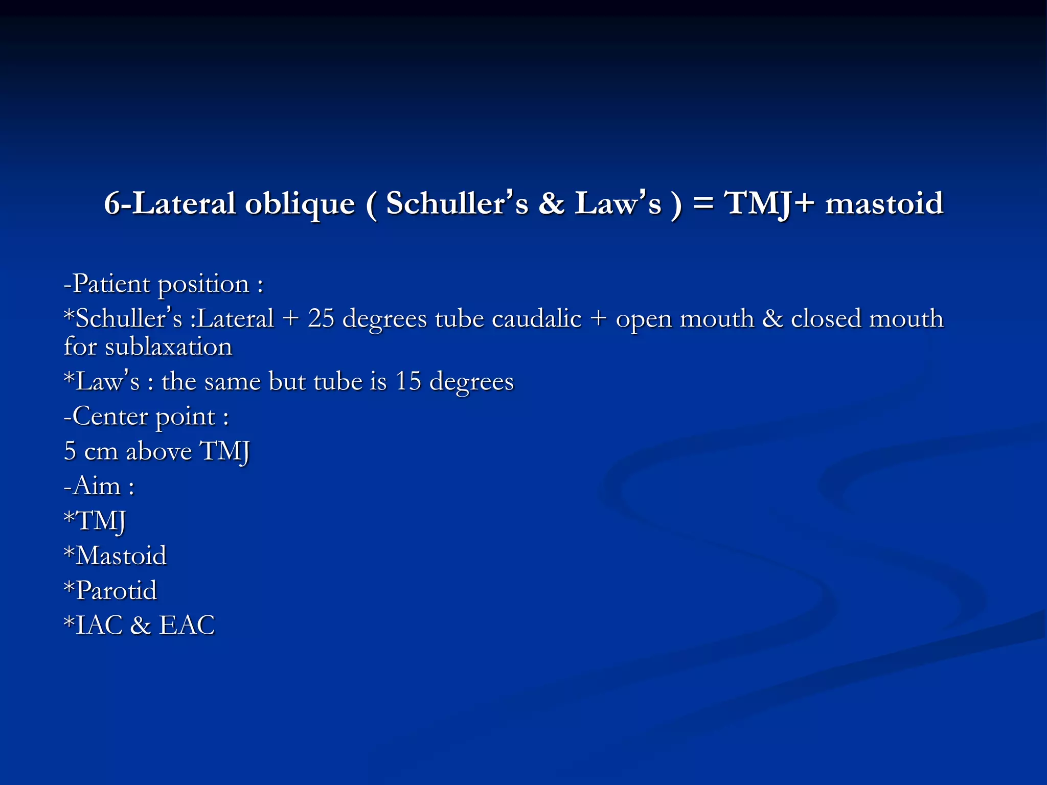 Skull positions for radiologists | PPT