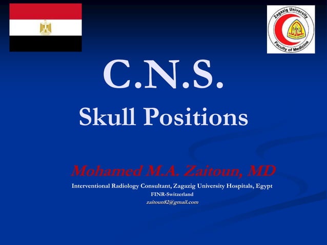 Skull positions for radiologists | PPT