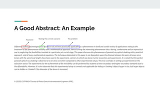 Writing a Research Paper Abstract 101 | PPT