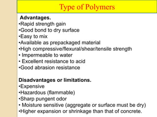 Materials for Repairing RRS | PPT