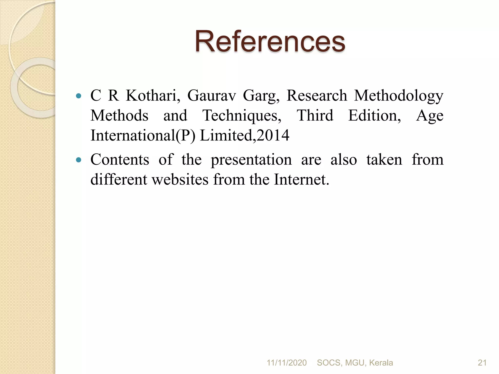 methods of collecting data | PPTX