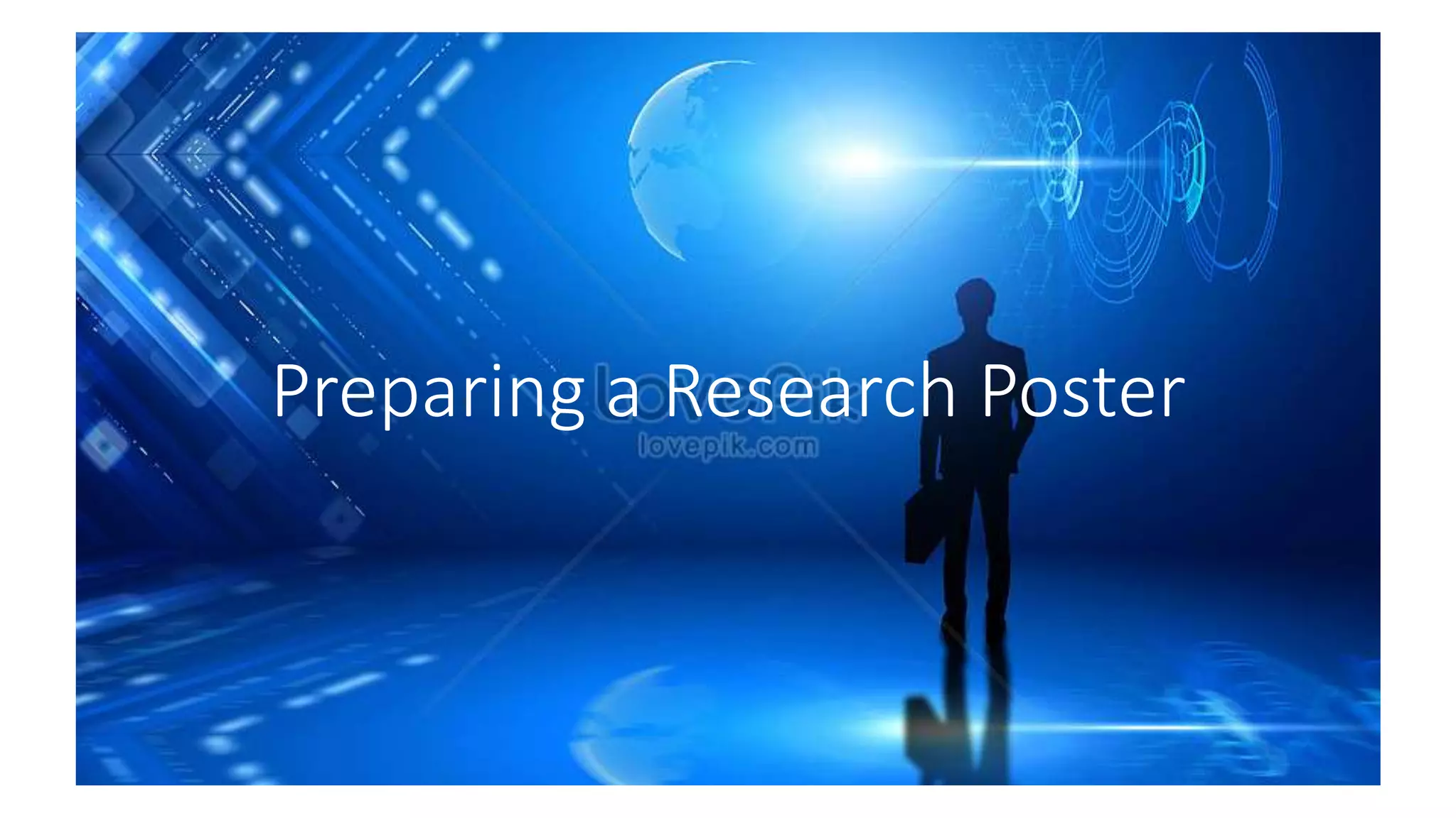 7. preparing posters | PPTX