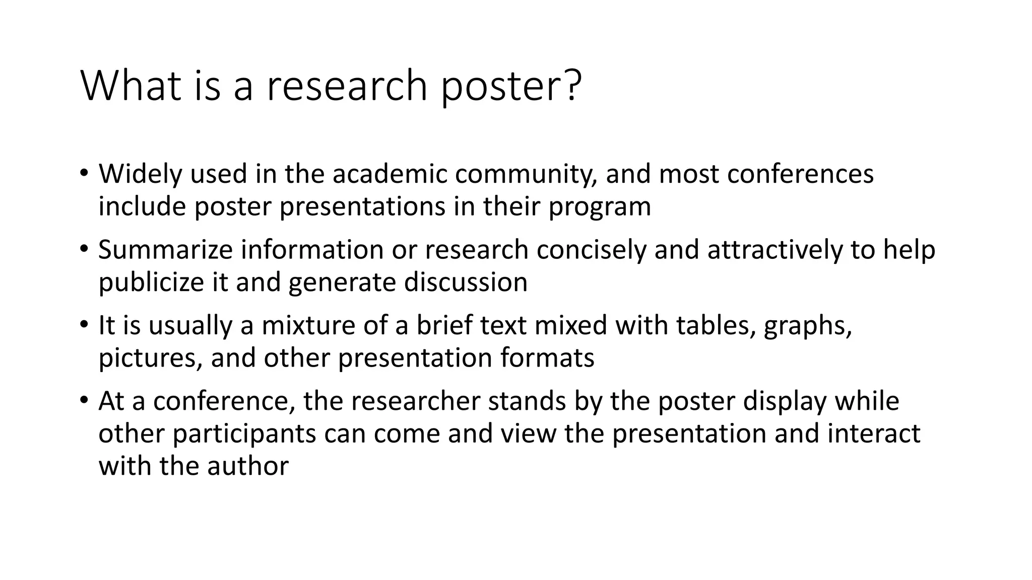 7. preparing posters | PPTX | Desktop Publishing | Computer Software ...