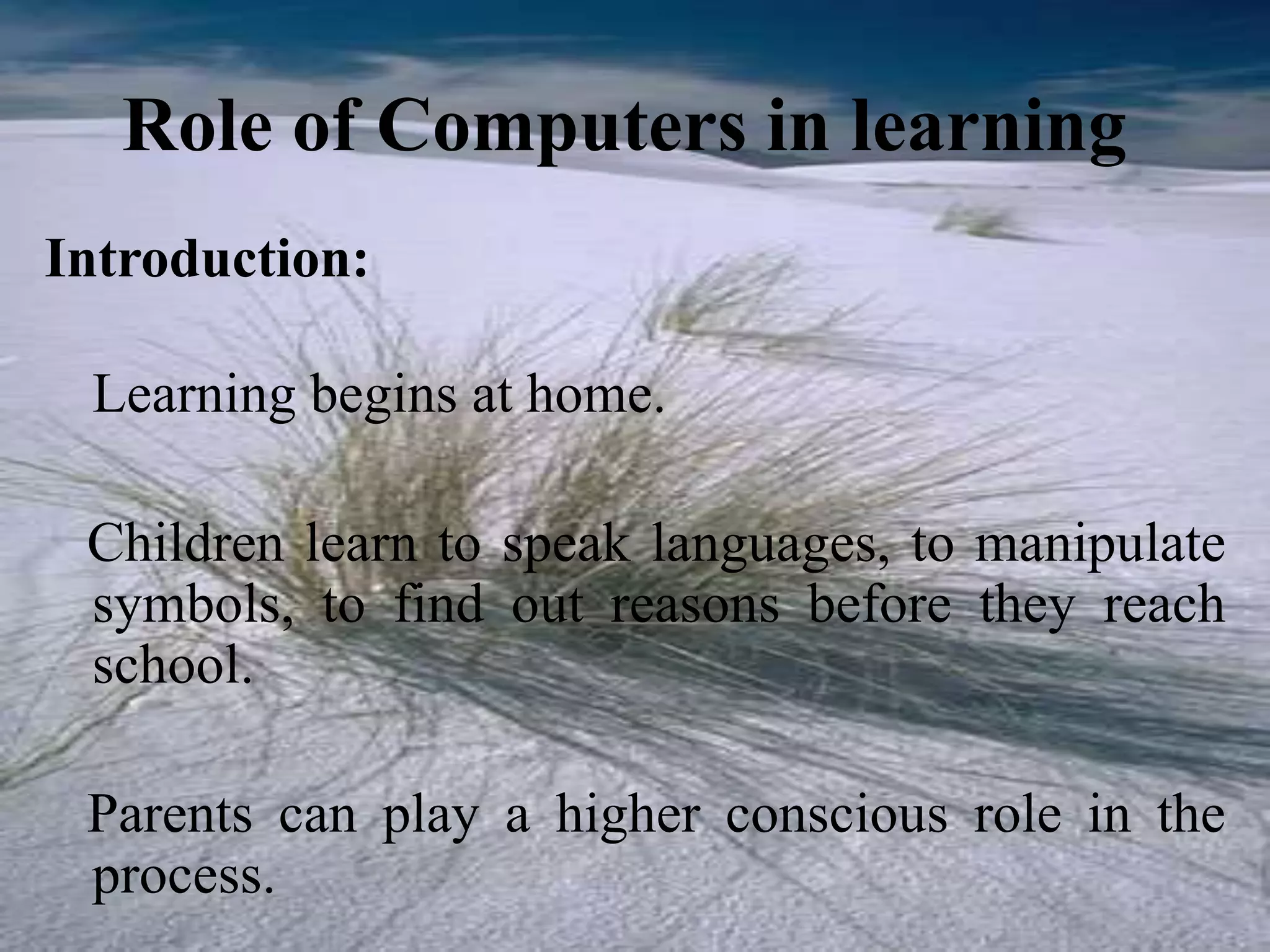 Computer science teaching at different levels | PPSX