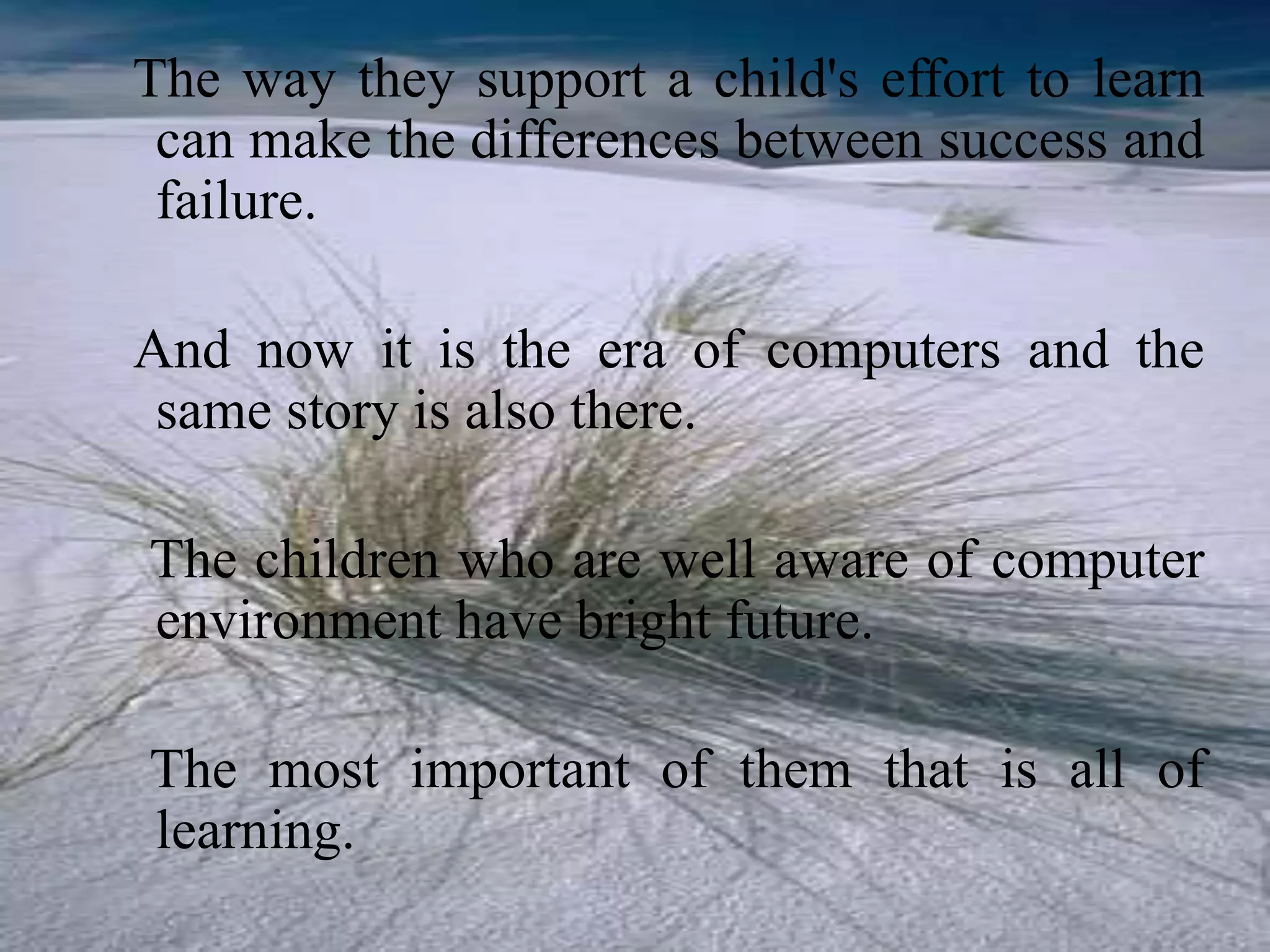 Computer science teaching at different levels | PPSX