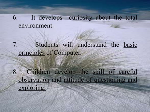 Computer science teaching at different levels | PPSX