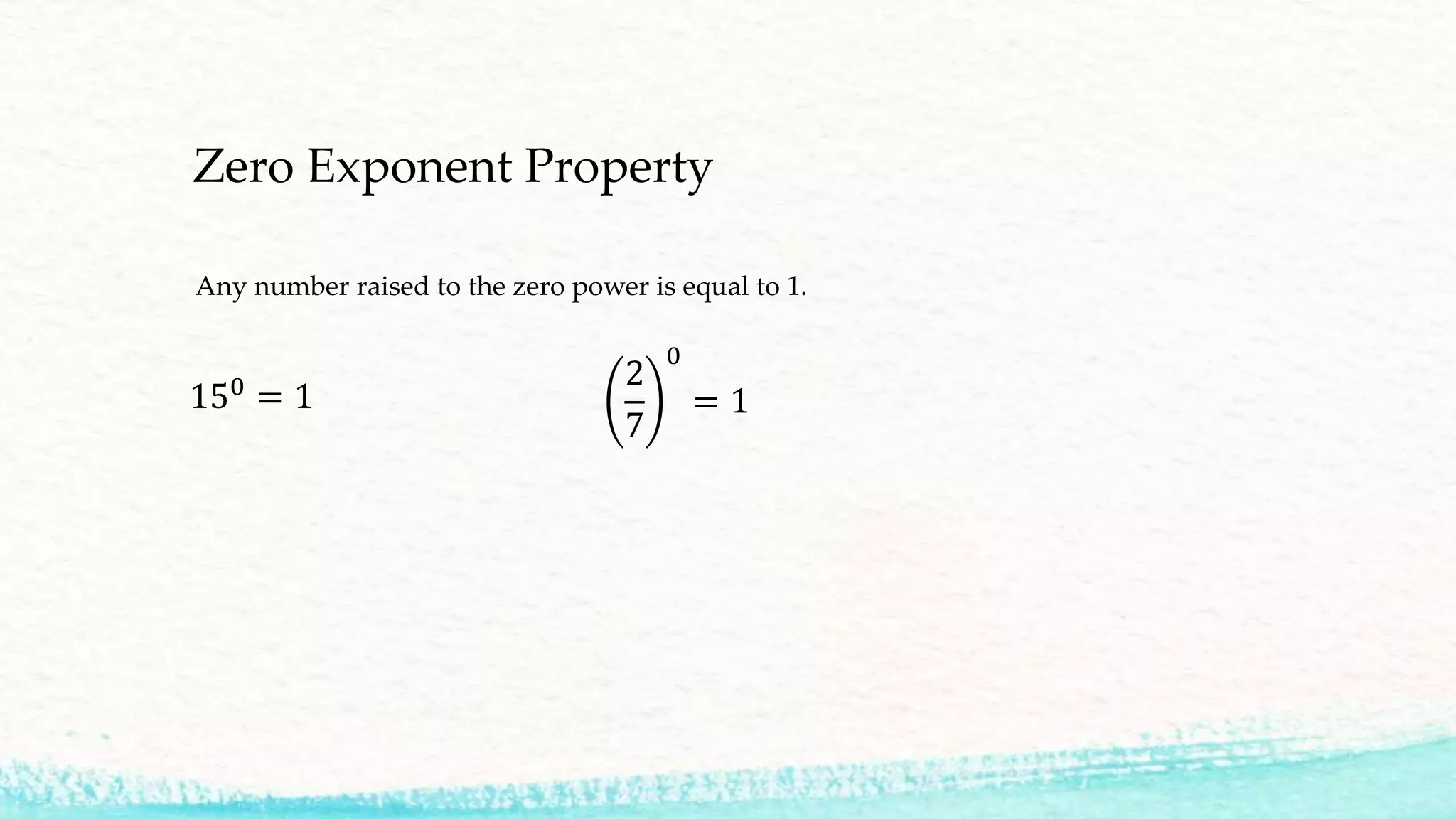 7.2 division properties of exponents | PPT