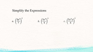 7.2 division properties of exponents | PPT