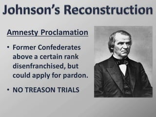 Presidential Reconstruction