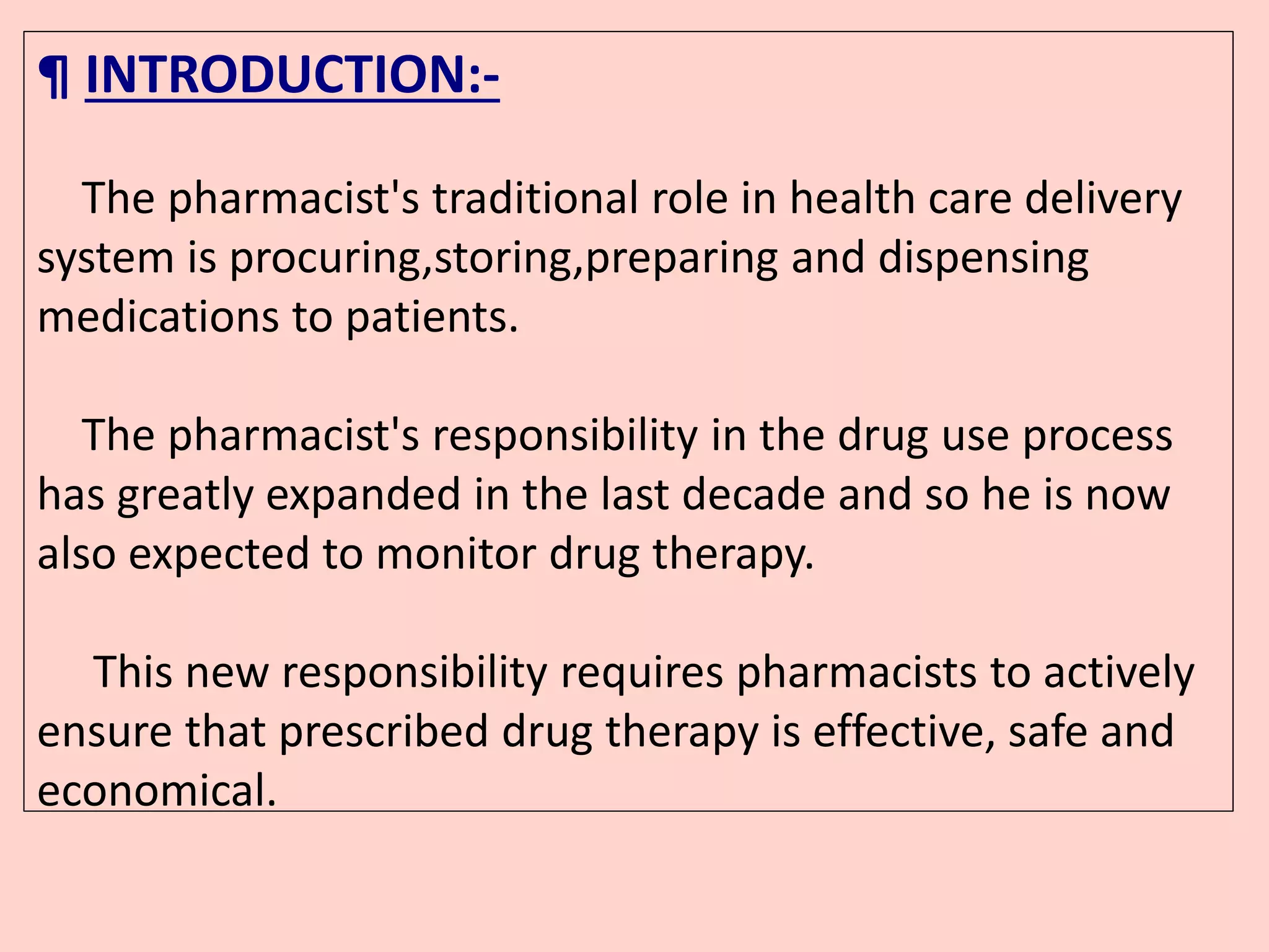 Therapeutic Drug Monitoring | PPTX