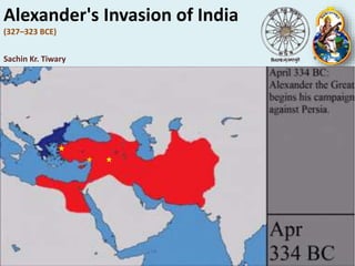 Alexander's invasion in India | PPT
