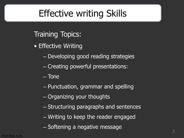 Effective Written Communication | PPT