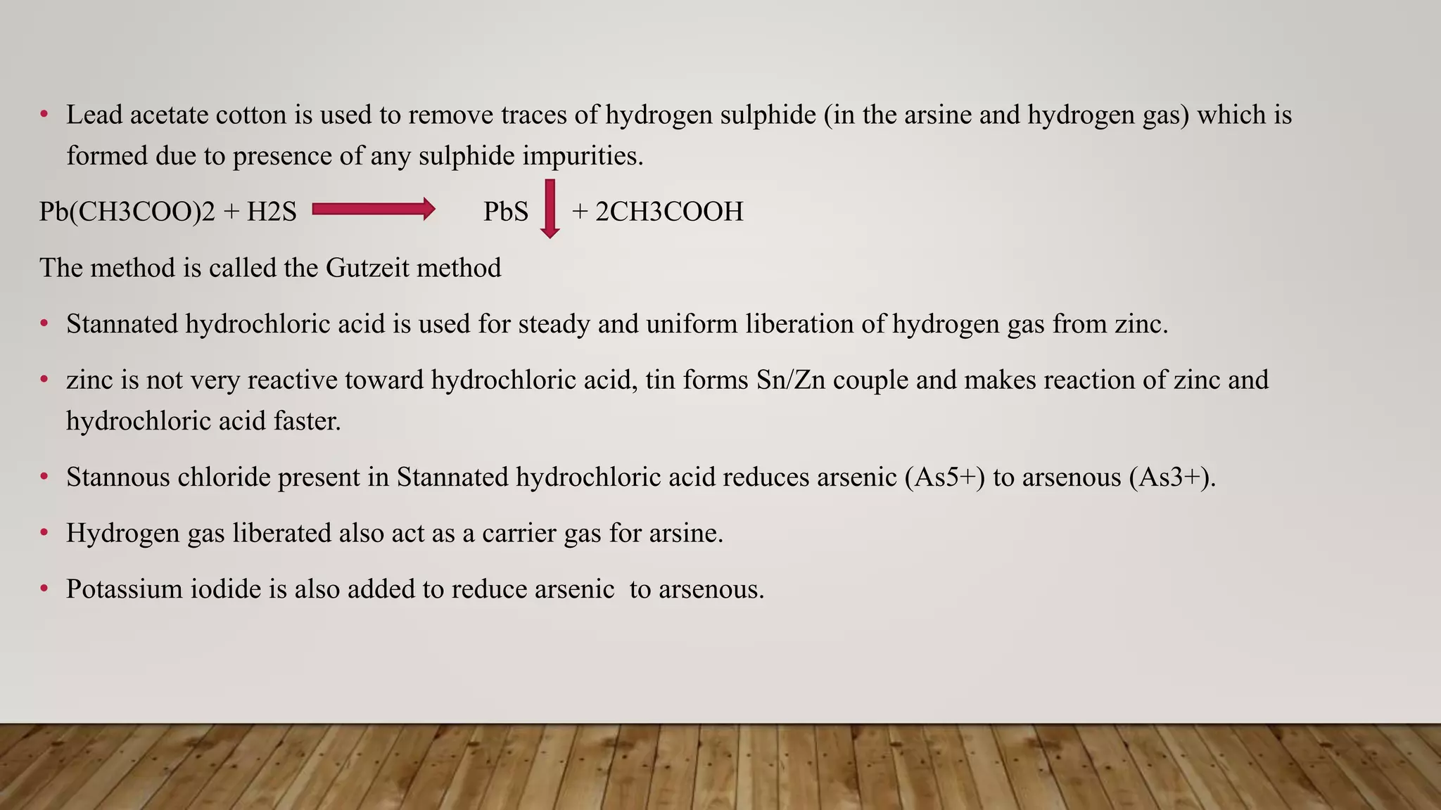 limit test for arsenic | PPTX