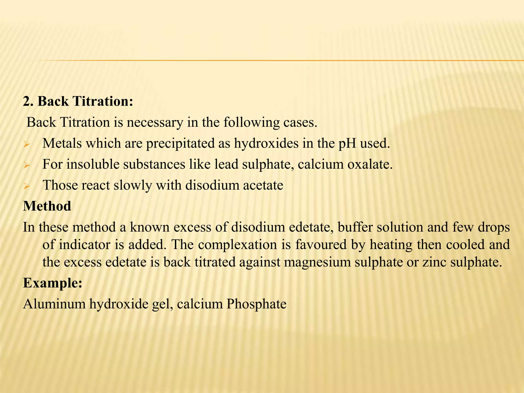 7.complexometric titrations | PPTX