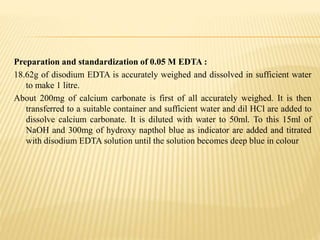 7.complexometric titrations | PPT