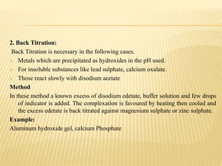 7.complexometric titrations | PPT