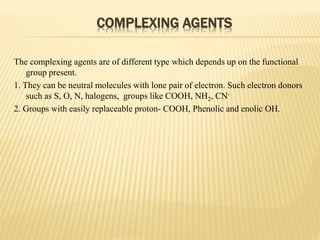 7.complexometric titrations | PPT
