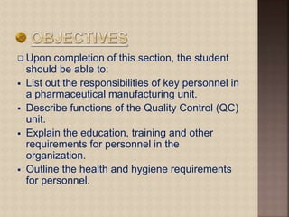 Organization and personnel | PPTX