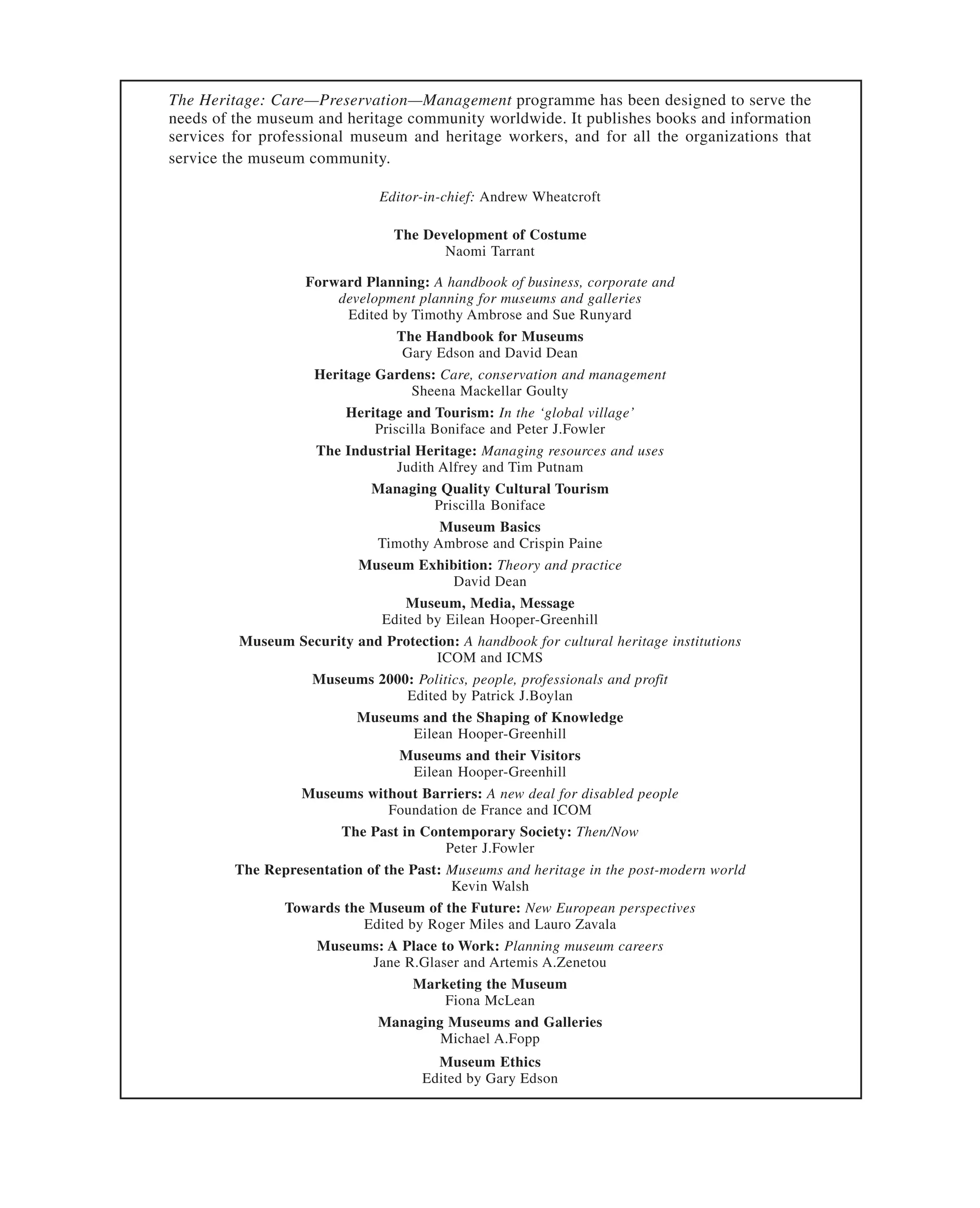 Museum Exhibition | PDF