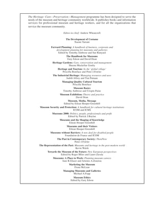 Museum Exhibition | PDF
