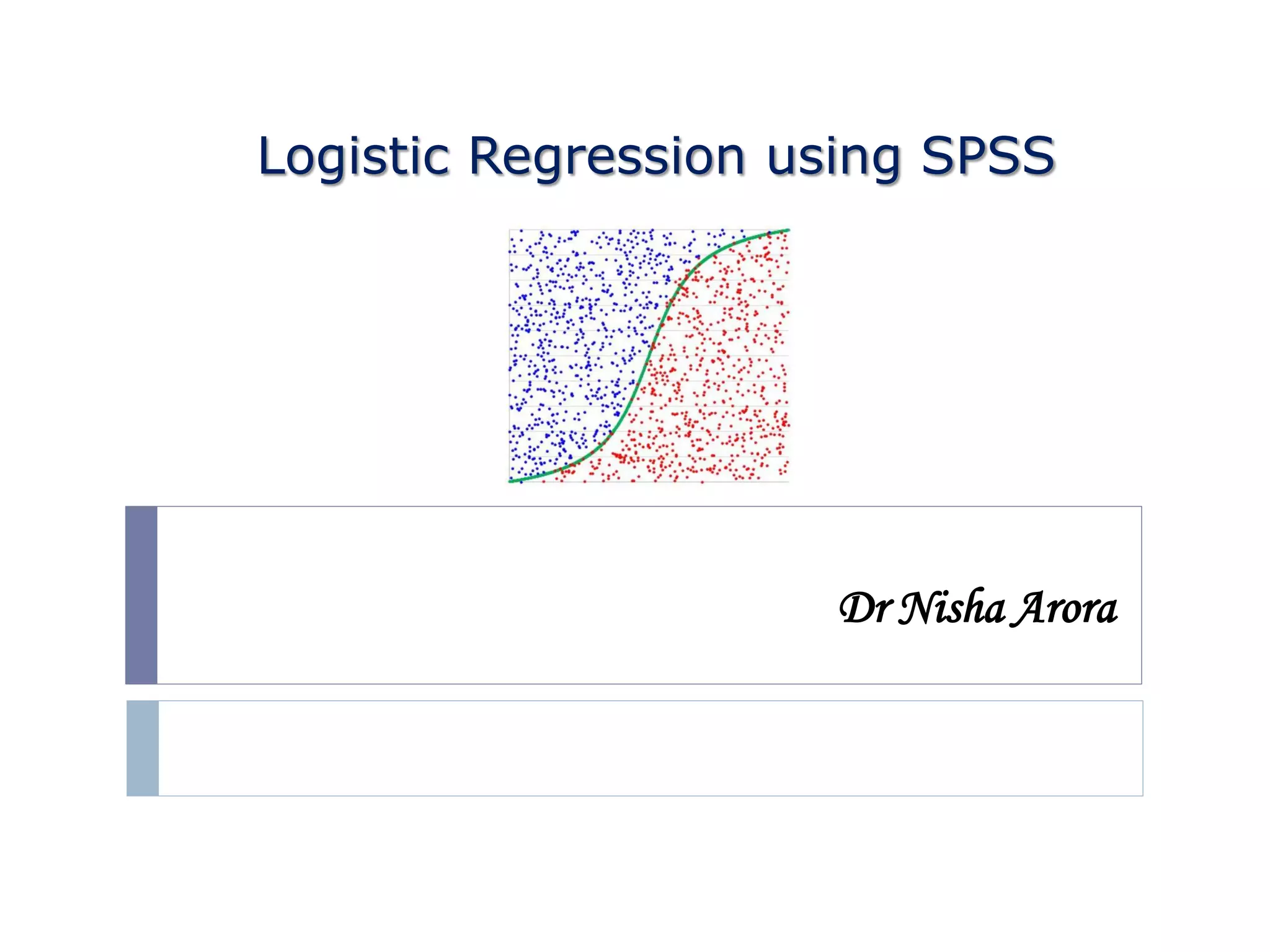 7. logistics regression using spss | PDF