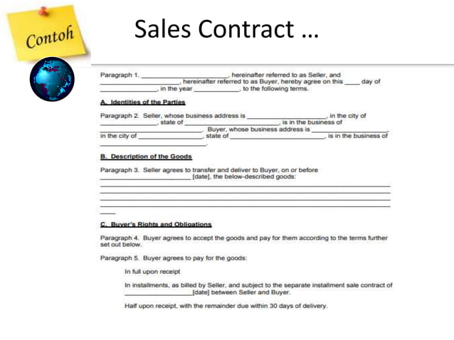 Sales Contract & Pembayaran International _ Materi Training ...