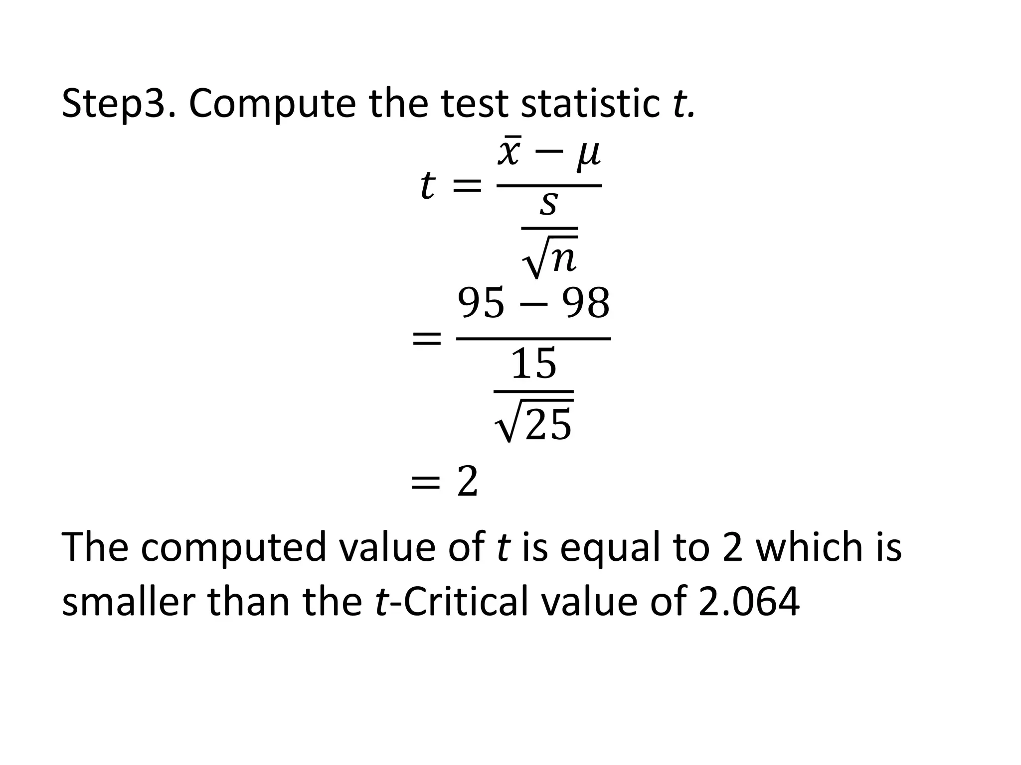 7. the t distribution | PPTX