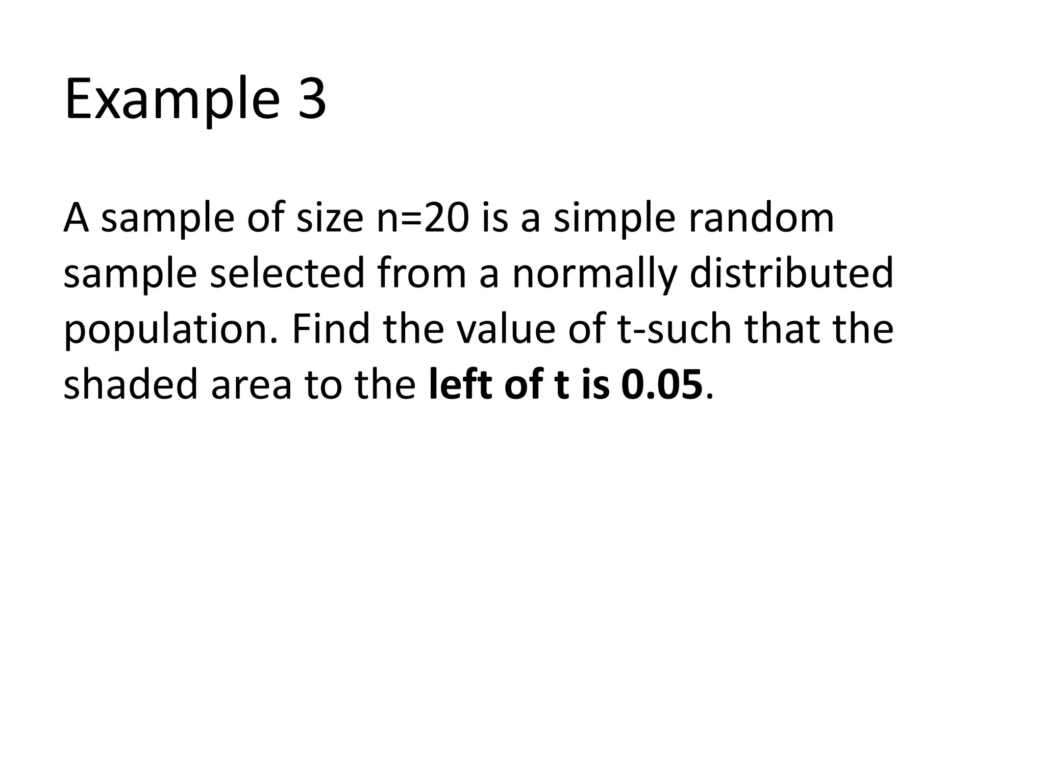 7. the t distribution | PPTX