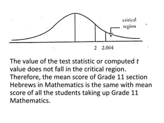 7. the t distribution | PPTX