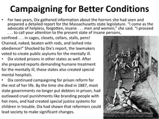 Reform Movements in Antebellum America | PPTX