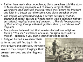 African Americans in Antebellum America | PPTX