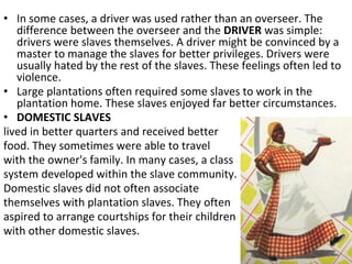 African Americans in Antebellum America | PPTX
