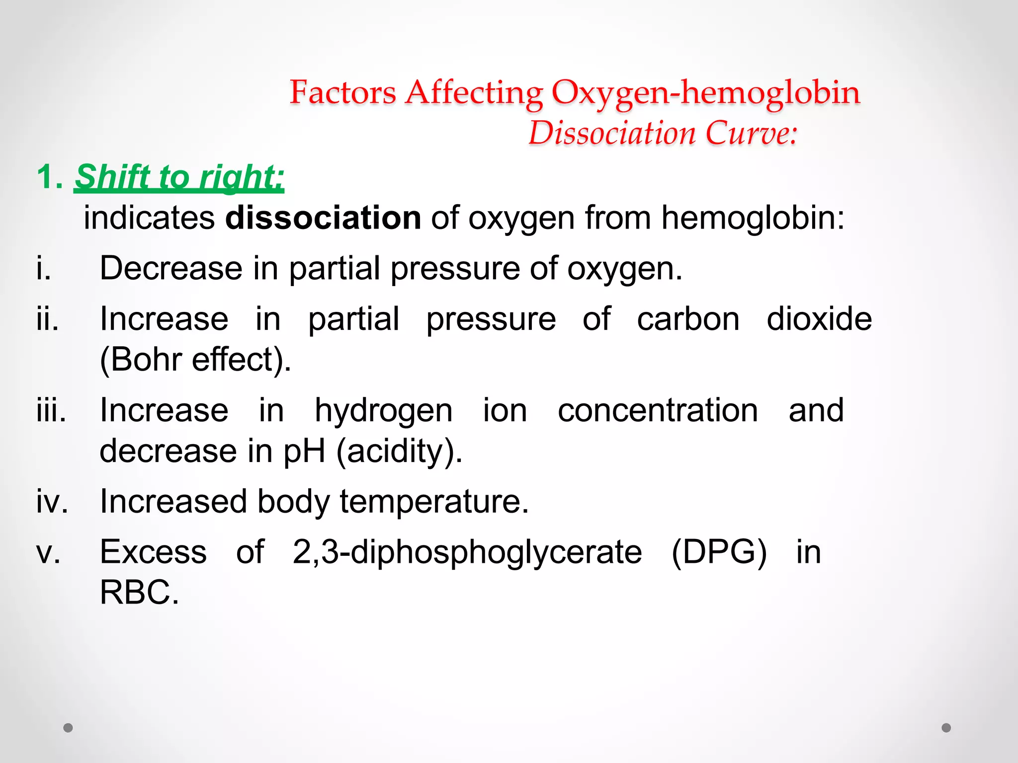 Transport of oxygen and carbon dioxide in blood | PPTX