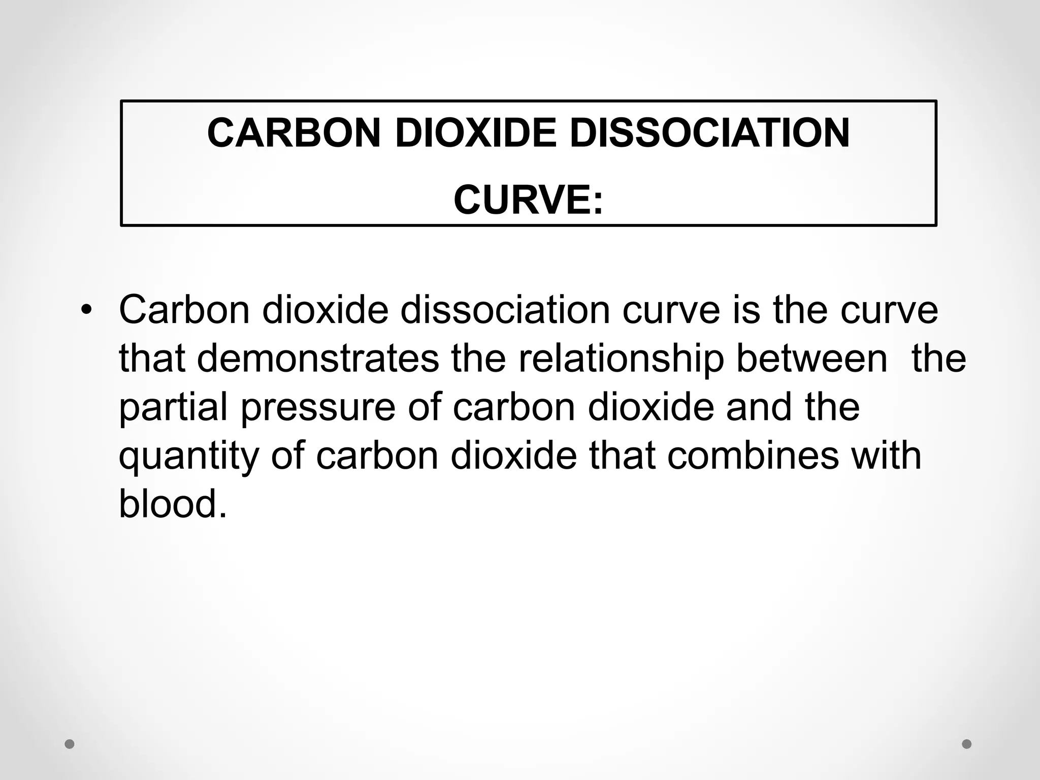 Transport of oxygen and carbon dioxide in blood | PPTX