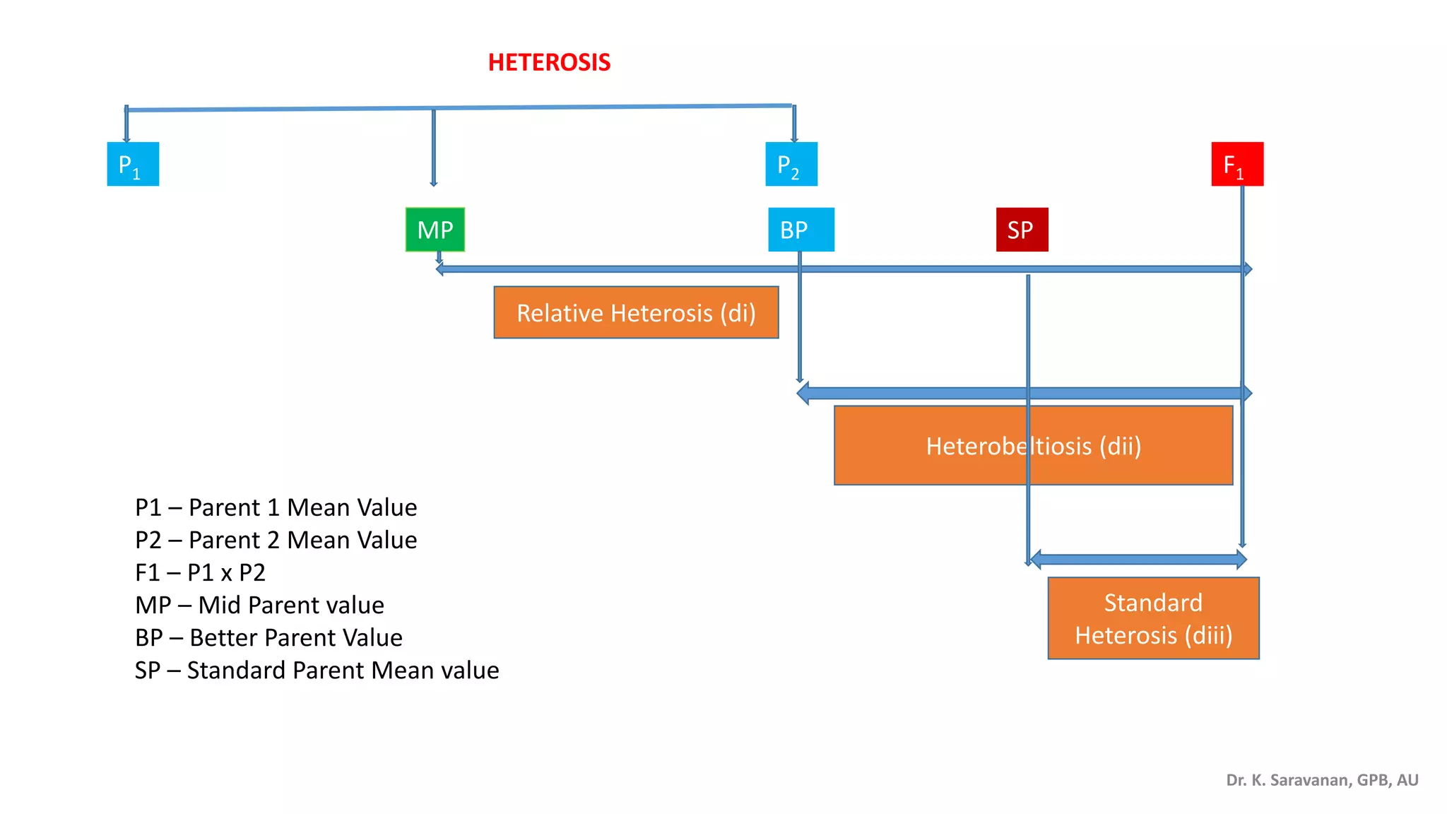 7. gpb 621 estimation of heterosis & inbreeding depression | PDF