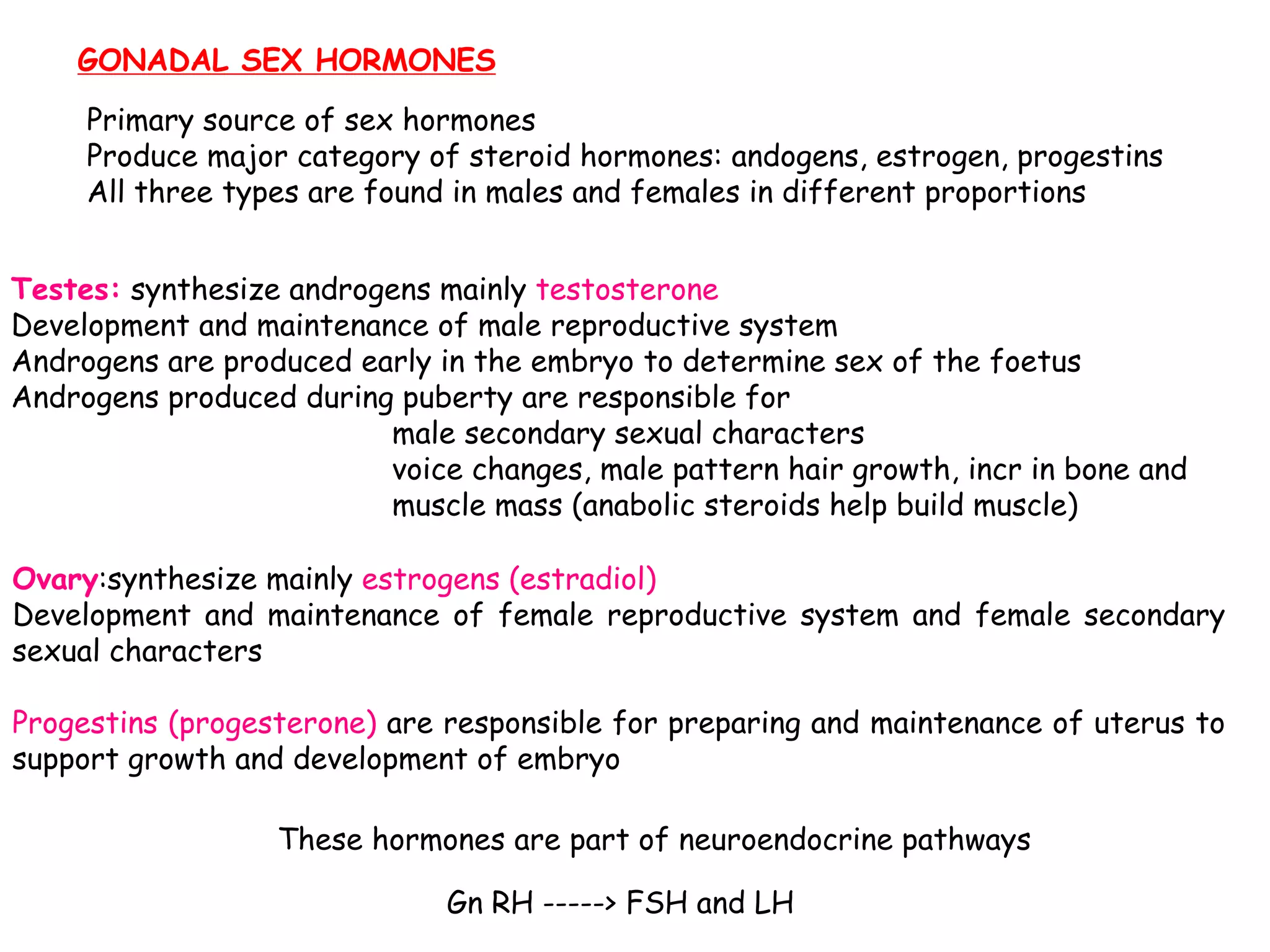 7. endocrinology and reproduction | PPT