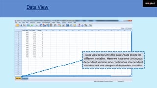 multiple linear regression in spss (procedure and output) | PDF