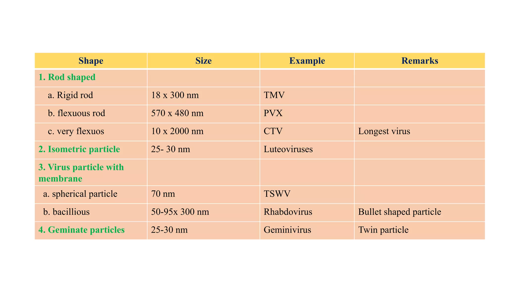 Structure and morphology of plant viruses | PDF